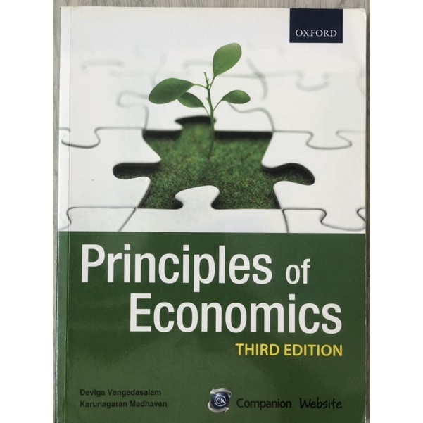 Pre-Loved Book: Principle of Economics [Third Edition] | Shopee Malaysia