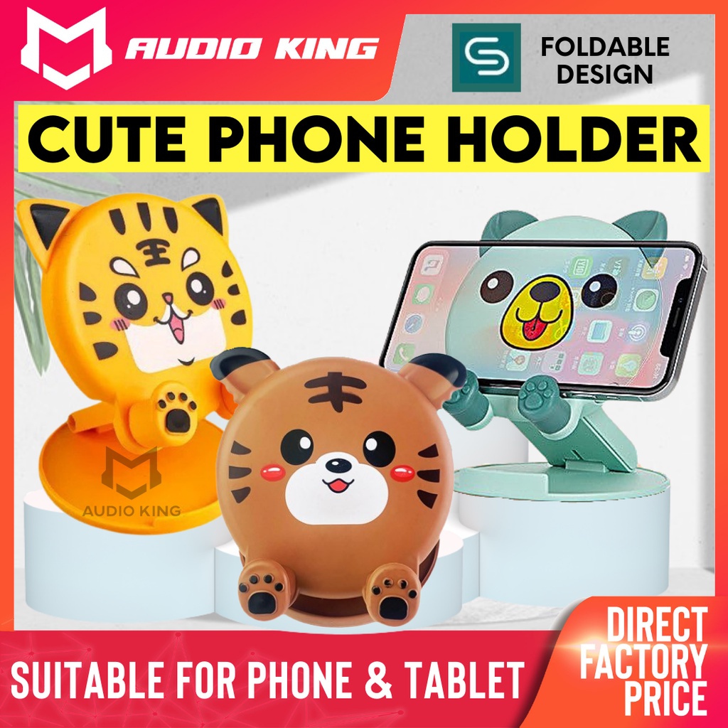 Cartoon Phone Holder Stand Telefon Pemegang Handphone Holder ...