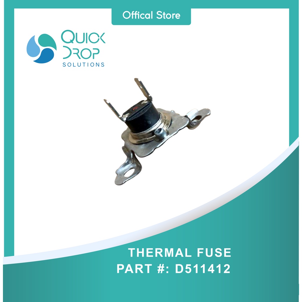 SpeedQueen/Huebsch Alliance Dryer Thermal Fuse #D511412 #D518649 # ...