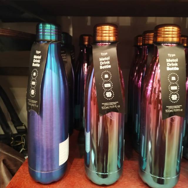 Tumblr Typo - Metal Drink Bottle Metal Rainbow | Shopee Malaysia