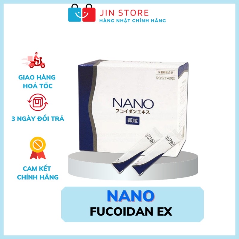 Nano Fucoidan Ekisu Green box of 60 packs from Japan - Premium Japanese ...