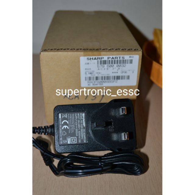 For SHARP XE-A137 XEA147 XEA137 XE-A147 CASH REGISTER Power AC-DC Adaptor Adapter | Shopee Malaysia