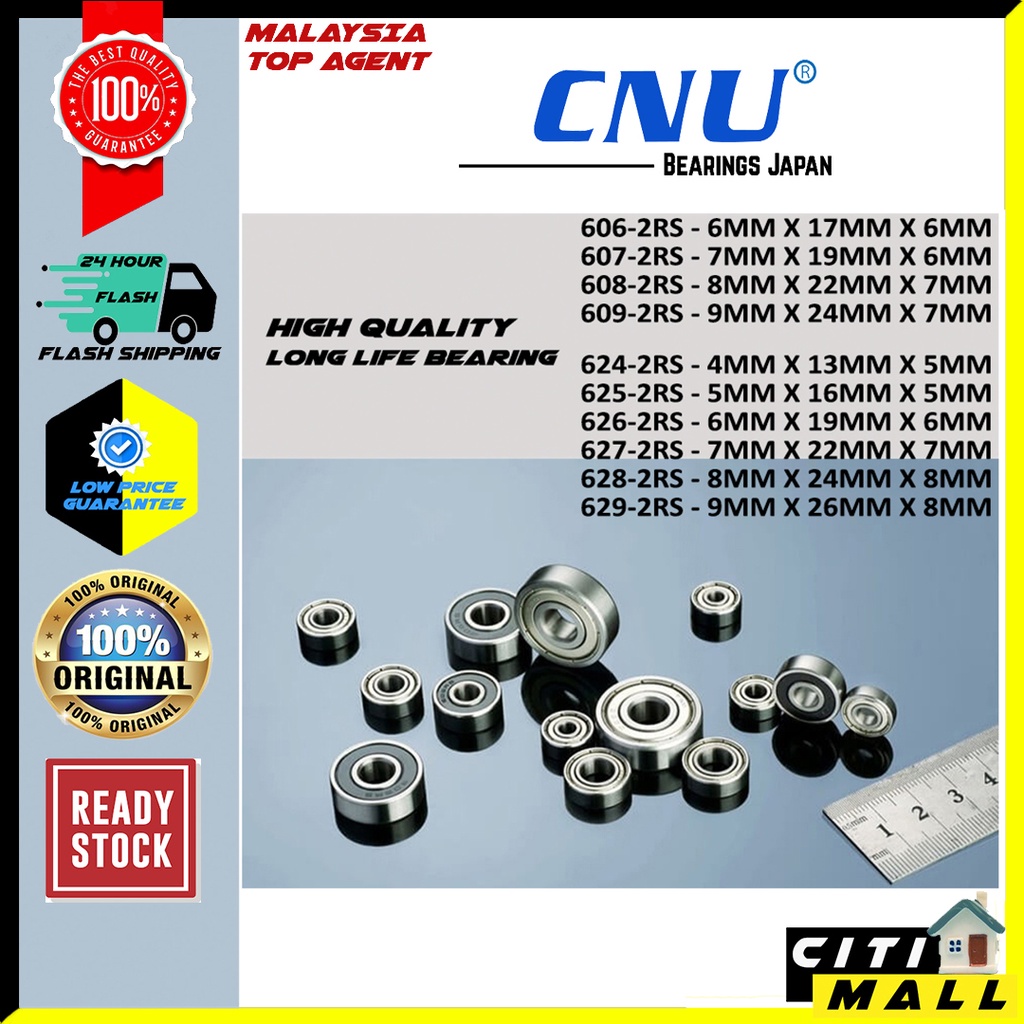 Bearing 608 607 606 609 624 625 626 627 628 629 2RS ball bearing DOUBLE ...