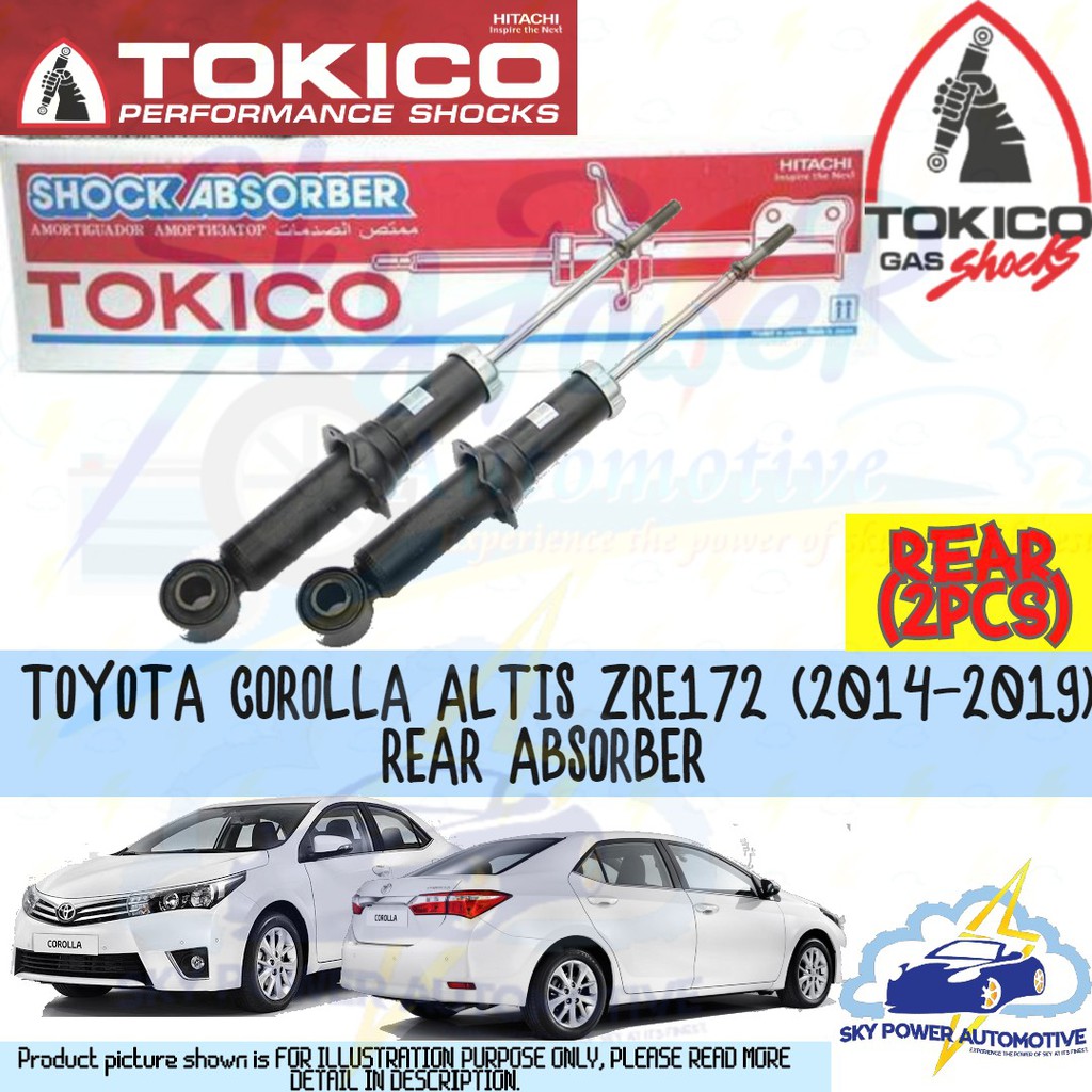 TOYOTA COROLLA ALTIS ZZE142 ZRE142 ZRE143 ZRE172 ZRE173 (2008~) TOKICO ...