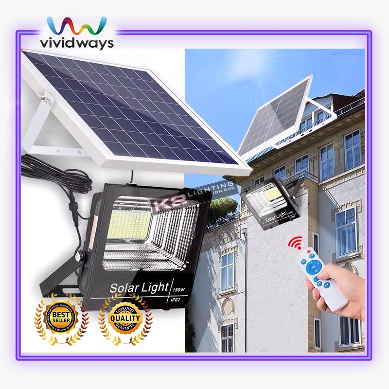 K2 VIVIDWAYS SOLAR SPOTLIGHT S3 40W/60W/120W/200W/300W/500W 6500K DAY ...