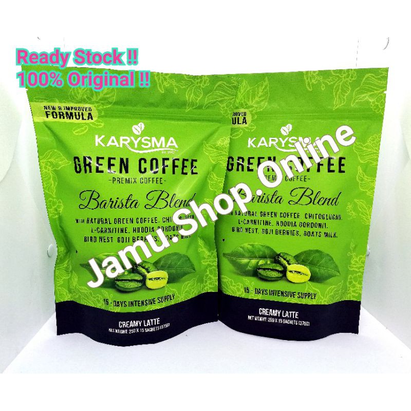 Karysma Green Coffee 🍵 Kopi Hijau Karysma 🍵 Direct HQ 🍵 Original ...