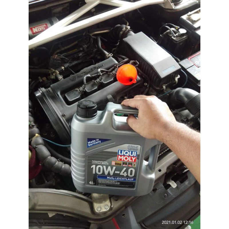💥💯% ORIGINAL 💥 LIQUIMOLY MOS2 10W-40 4L - Semi Synthetic | Shopee Malaysia