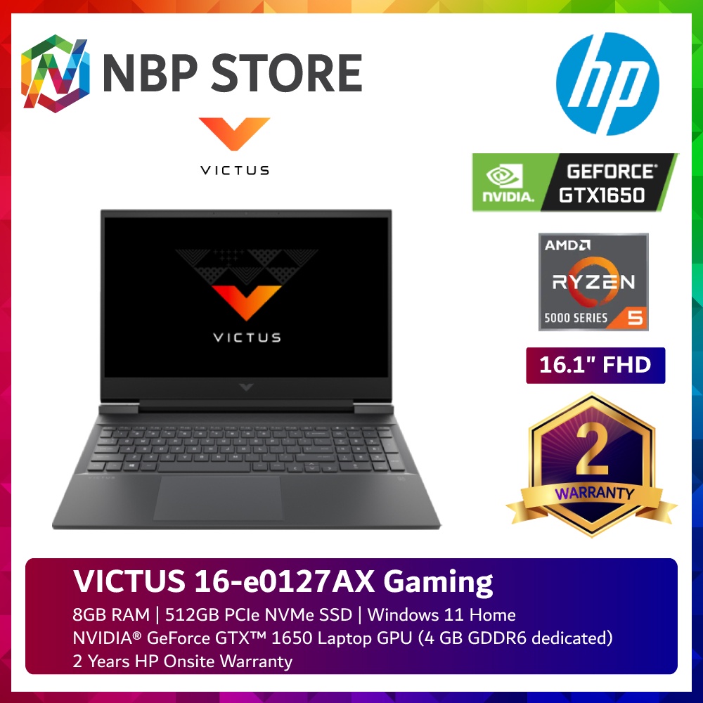 HP VICTUS 16-e0127AX 16.1" FHD 144Hz Gaming Laptop | Shopee Malaysia