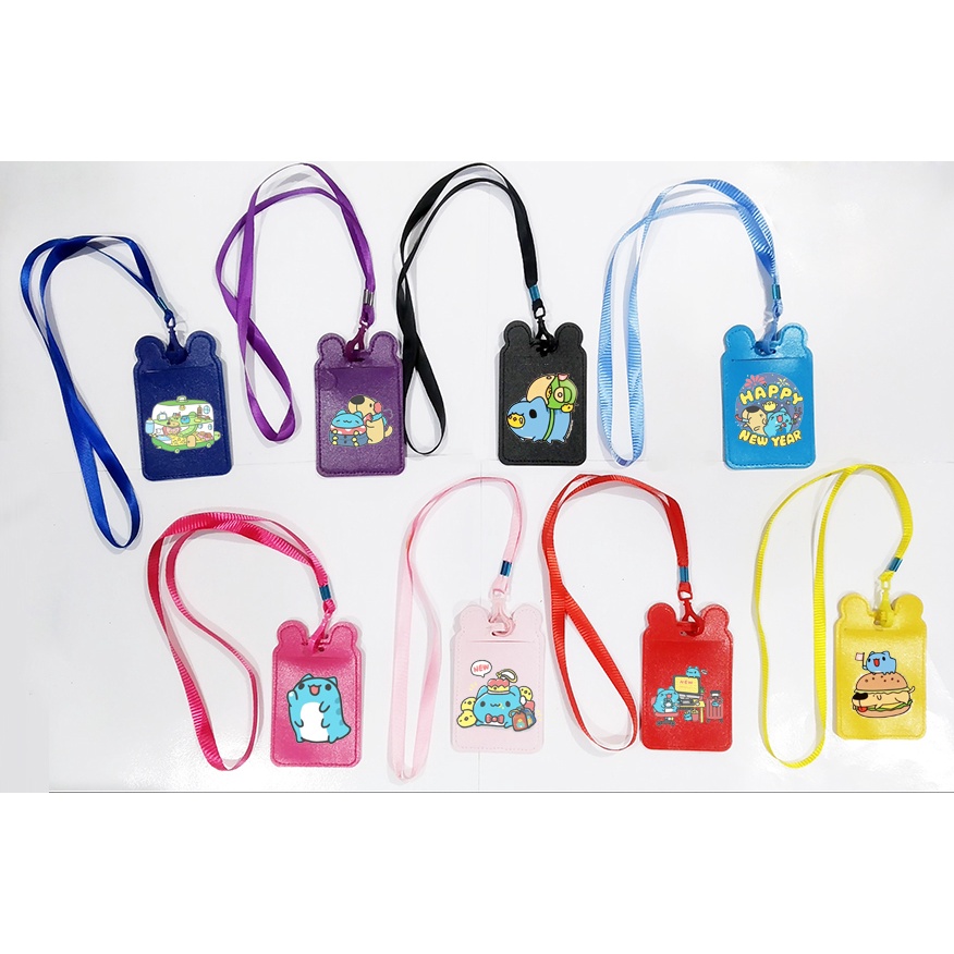 Btpi37 capoo cat card case, cute cartoon PU card case | Shopee Malaysia