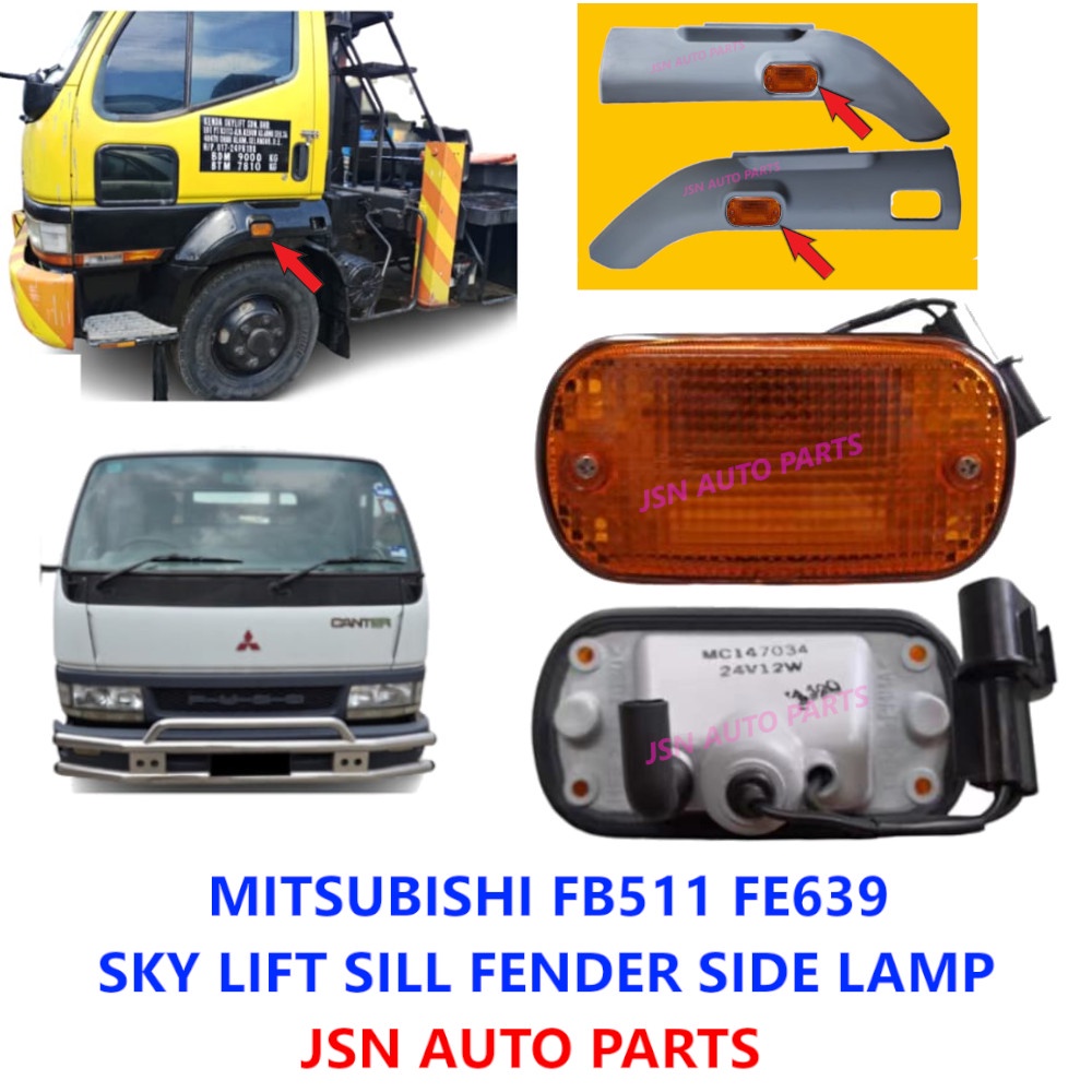 J115S06 MITSUBISHI CANTER FB511 1 TON FE639 3 TON SKY LIFT SILL FENDER ...