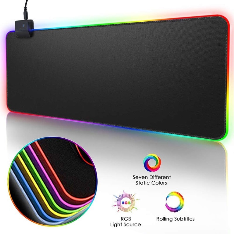 Glowing Cool BIG Professional Game Light Mouse Pad (Extra-Large ...