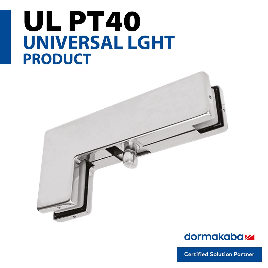Dormakaba Universal Light UL PT40 Corner Patch - Winstar Dormakaba ...