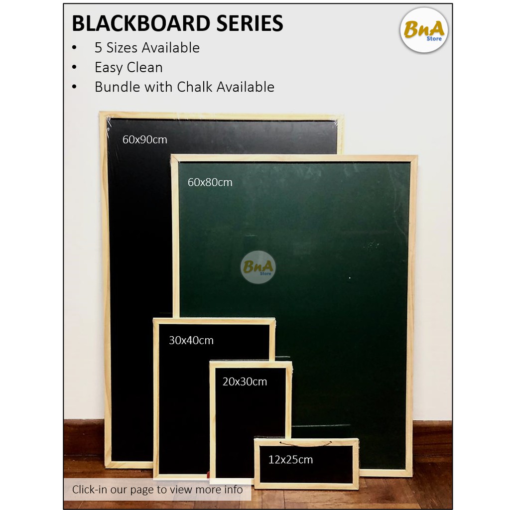 (READY STOCK) BlackBoard ChalkBoard Small BlackBoard For Kids Learning ...