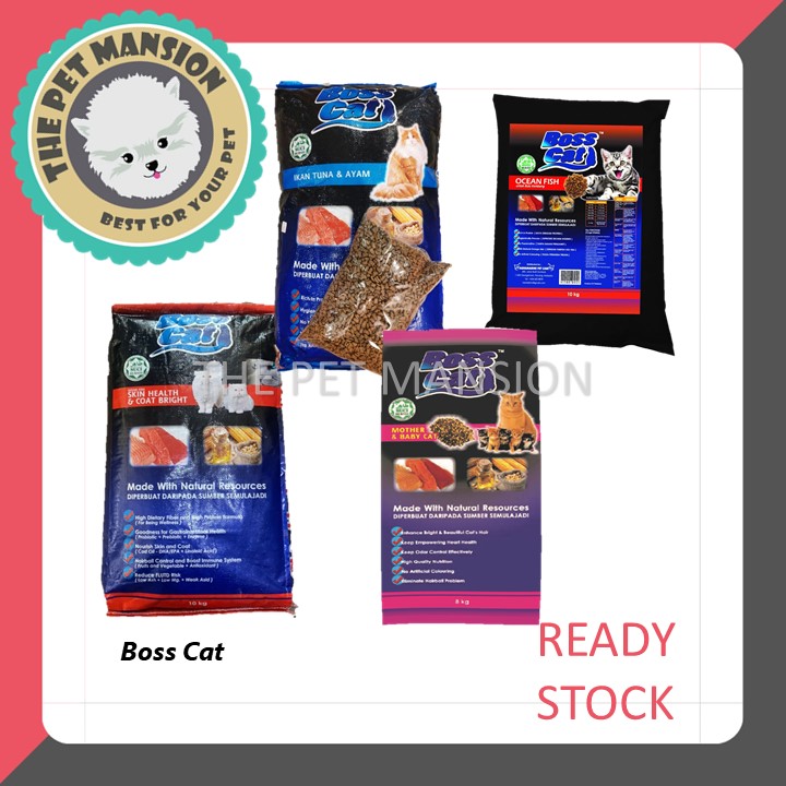 Boss Cat Dry Food 10Kg | Shopee Malaysia