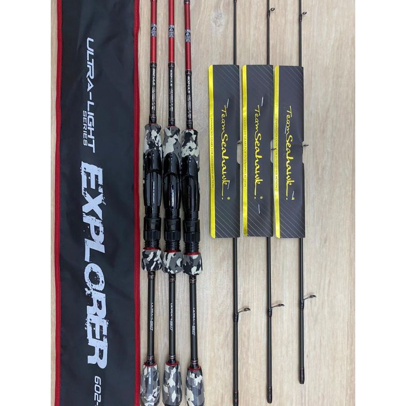 🔥Ready Stock 🔥Team Seahawk Explorer (UL) Spinning Rod | Shopee Malaysia