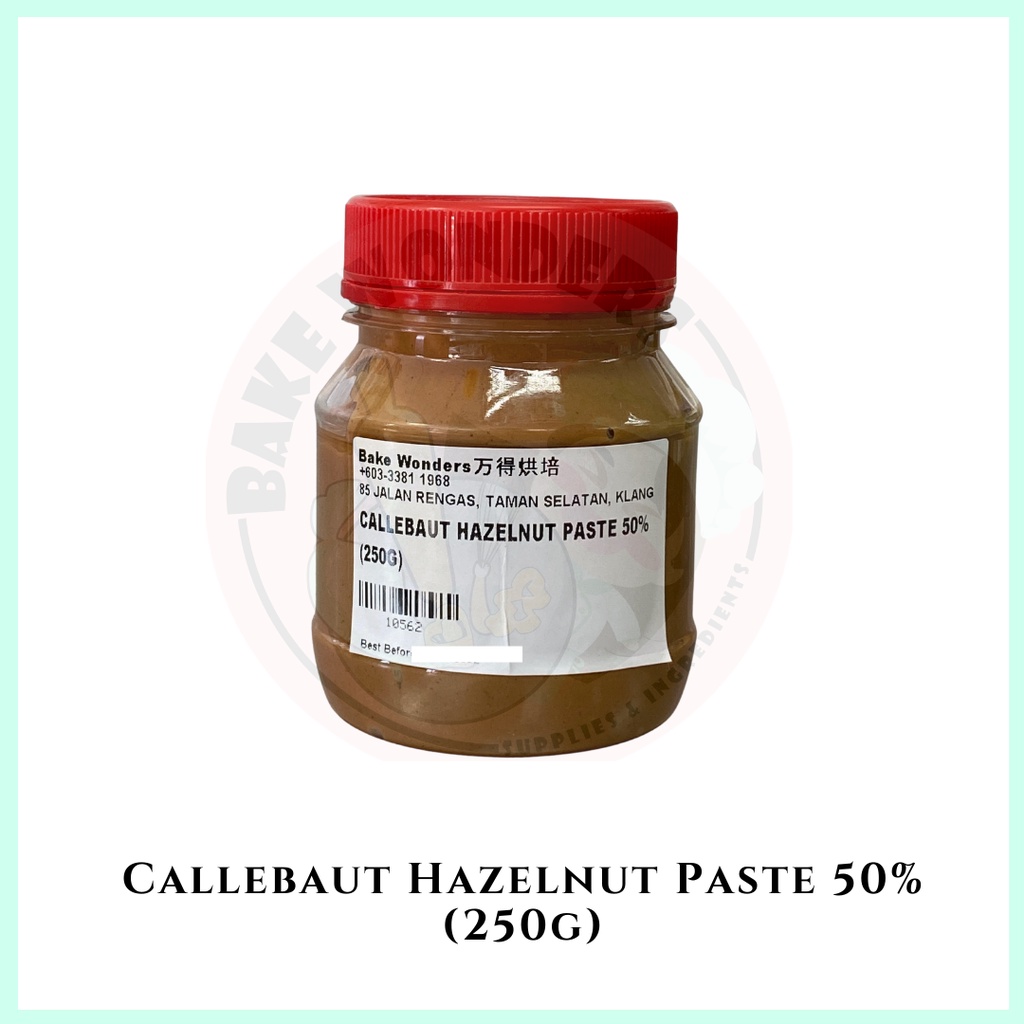 Callebaut Hazelnut Paste 50%/ Hazelnut Paste/ Hazelnut Praline Paste ...