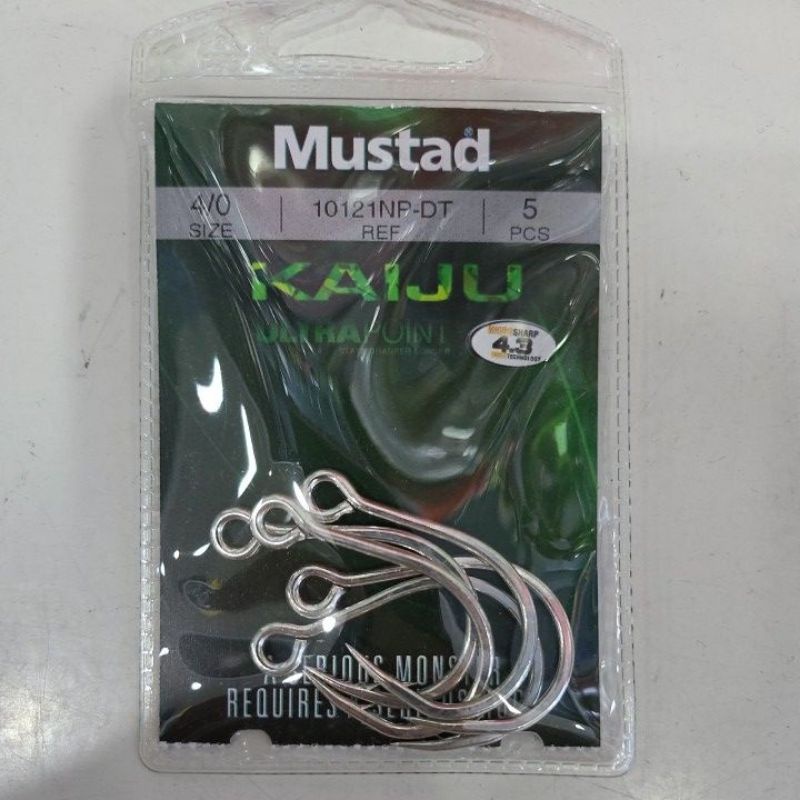 Mustad Kaiju Inline Hook 10121NP-DT | Shopee Malaysia