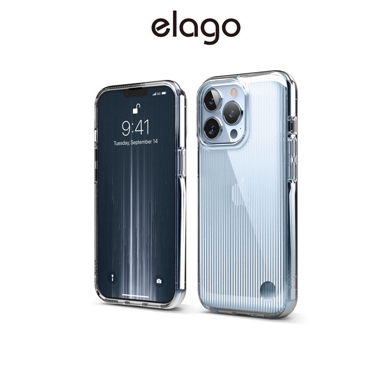 elago iP13 Urban Clear Case for iPhone 13, iPhone 13 Pro, iPhone 13 Pro ...