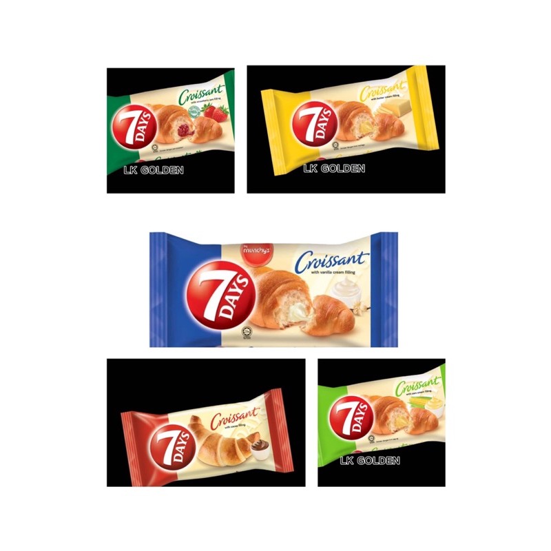 （WHOLESALE PRICE）Munchy’s 7 days croissant (roti) Fresh & delicious ...