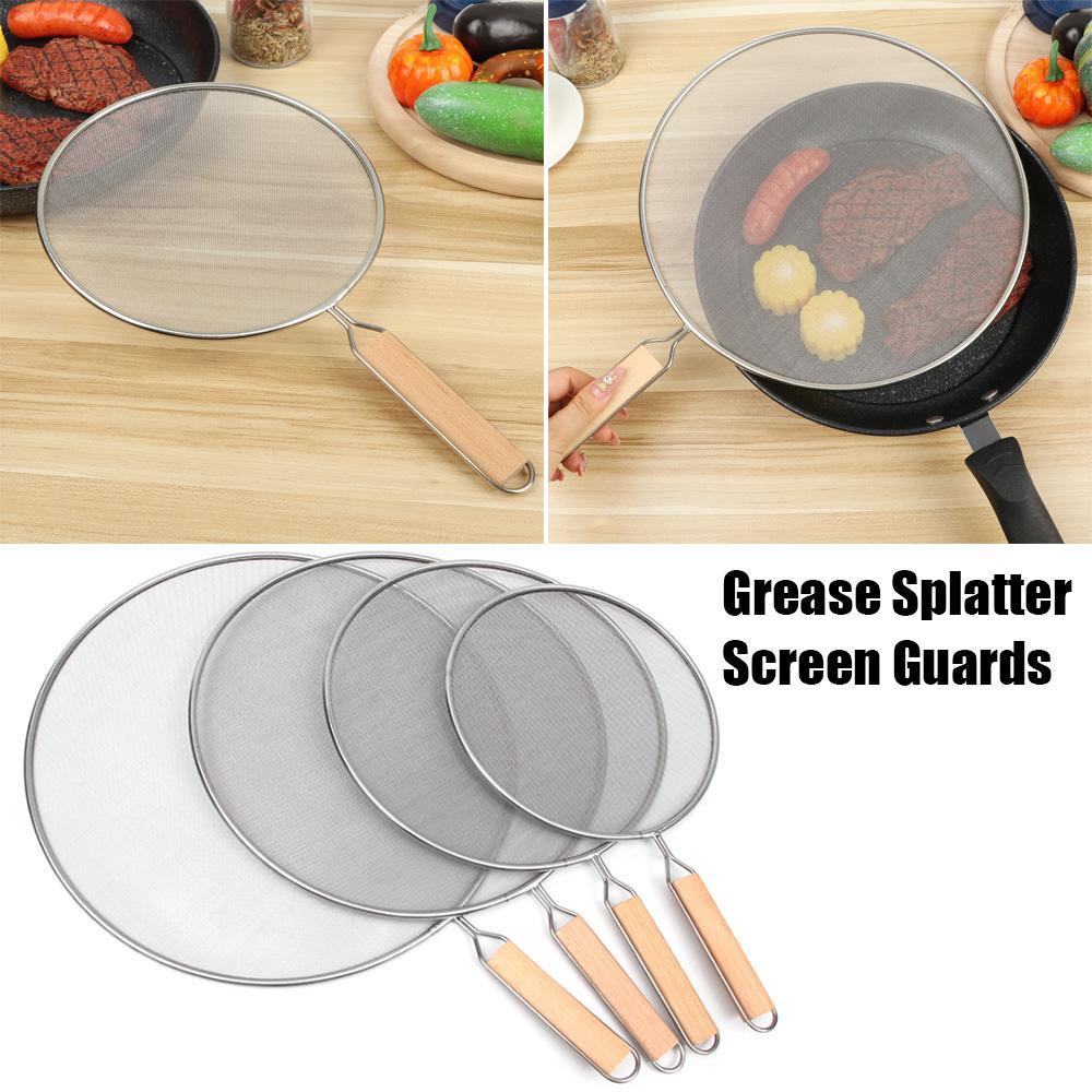 SUER New Cooking Cover Durable Guards Mesh Grease Splatter Screen ...