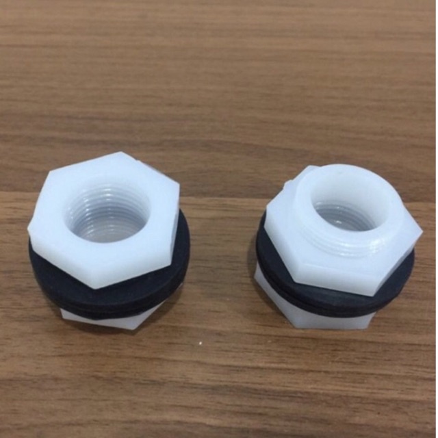 3/4" inch water tank nut pvc plastic vring v ring drat water tower 3/4 ...