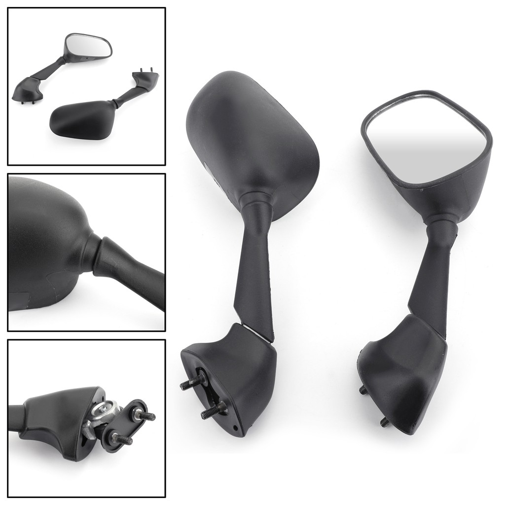 Areyourshop Pair Rear View Side Mirrors Left & Right for yamaha YZF R1 ...