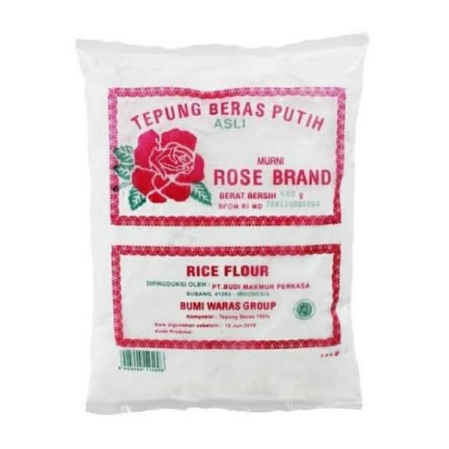 Rose Brand Rice Flour 500 gr | Shopee Malaysia