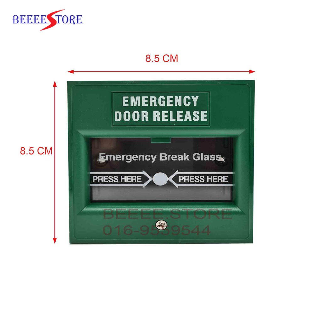 EMERGENCY BREAK GLASS FIRE EXIT ESCAPE SECURITY | Shopee Malaysia
