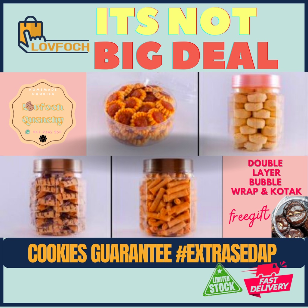 [[ KUDAPAN EVERYDAY ]] Yummy Biskut Snack Cookies Chips - biskut raya ...