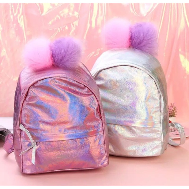 Candy Holo Backpack / hologram Backpack | Shopee Malaysia