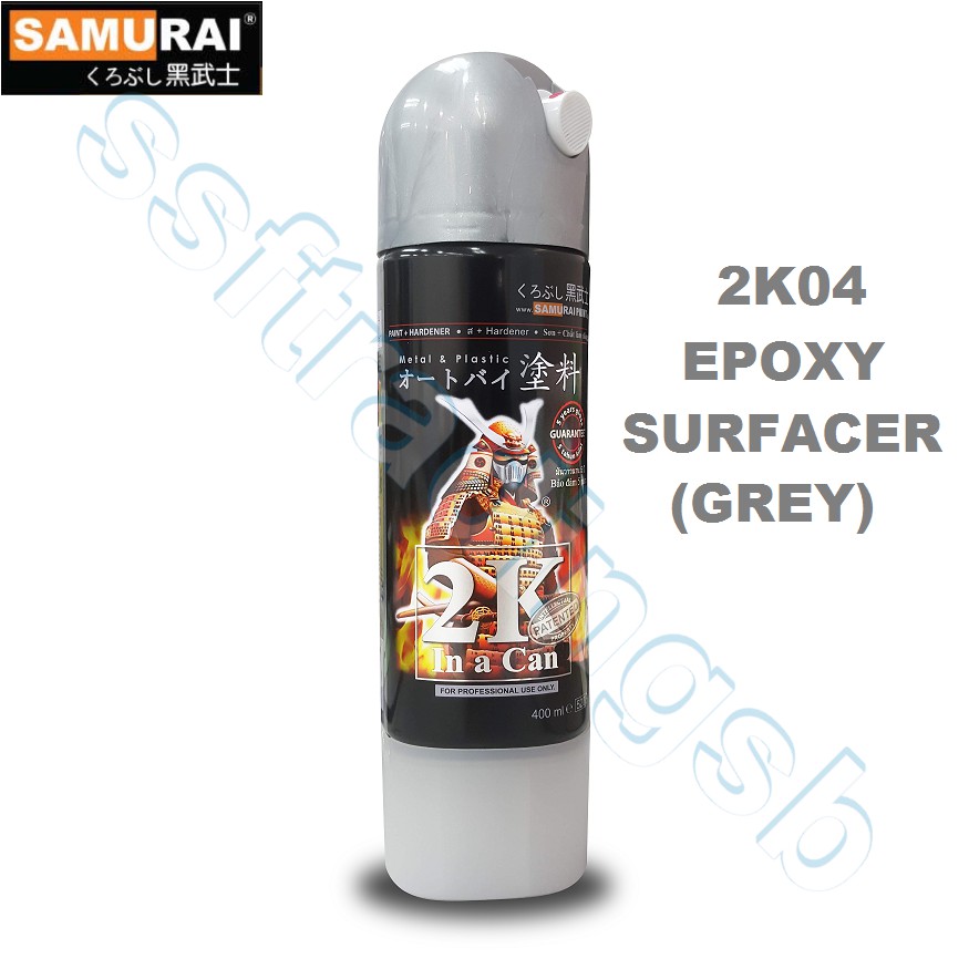 SAMURAI 2K04 EPOXY SURFACER (GREY) / SAMURAI SPRAY PAINT / SAMURAI 2K ...