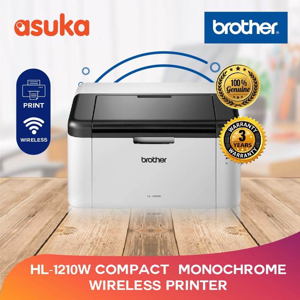 Brother HL-1210W Monochrome Laser Printer Wireless | Shopee Malaysia