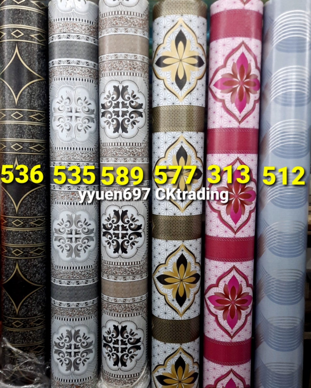 Tikar Getah 5 kaki Tebal 0.40mm Alas Lantai Rumah Murah PVC Flooring ...