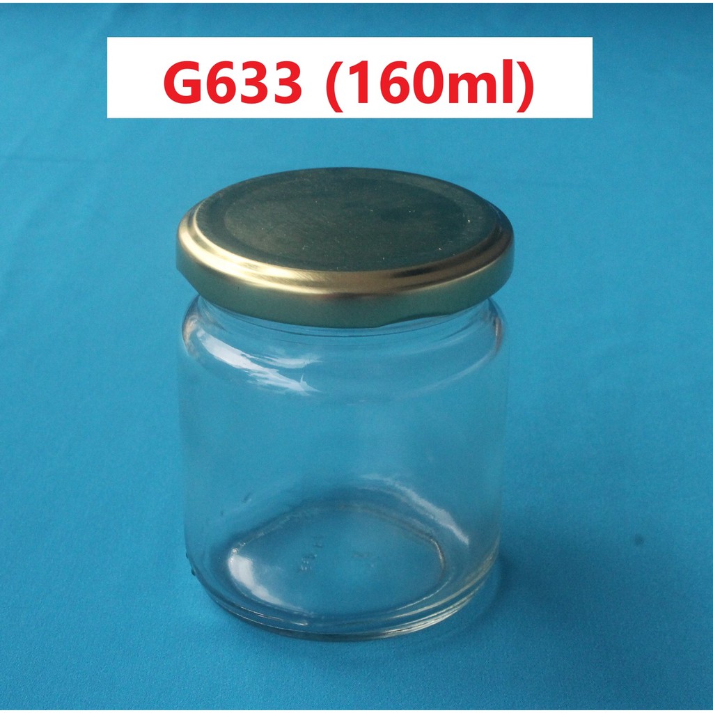 G633 GLASS BOTTLE (BOTOL KACA) (160ml) (1SET = 48 UNIT INSIDE) | Shopee ...