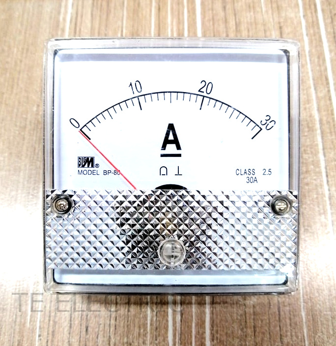 BIGM BP80 30A DC AMMETER 80mm X 80mm DC PANEL METER | Shopee Malaysia