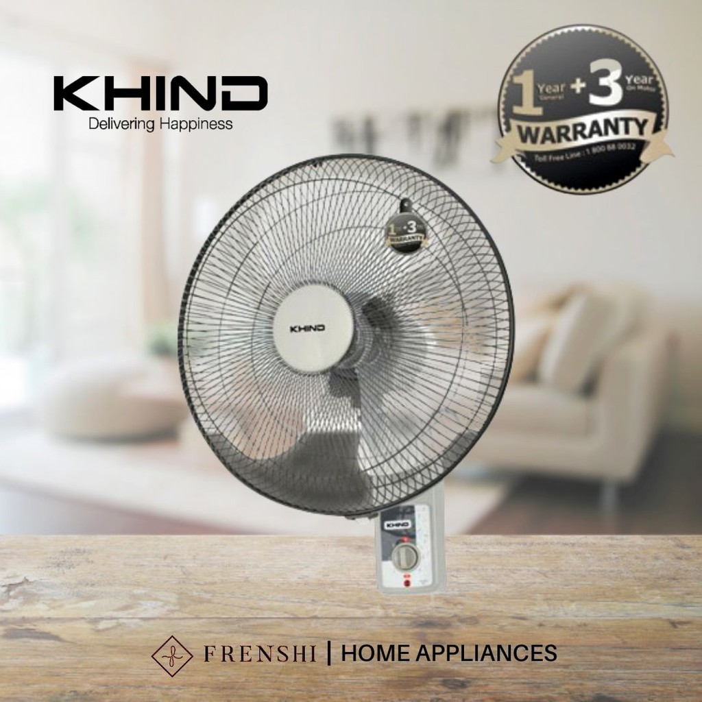 Khind 16" Wall Fan - WF1601SE ( Frenshi ) | Shopee Malaysia