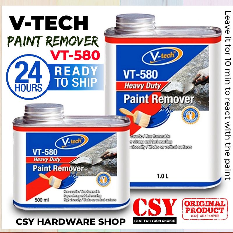 V-Tech VT-580 Heavy Duty Paint Remover 500ml | Shopee Malaysia