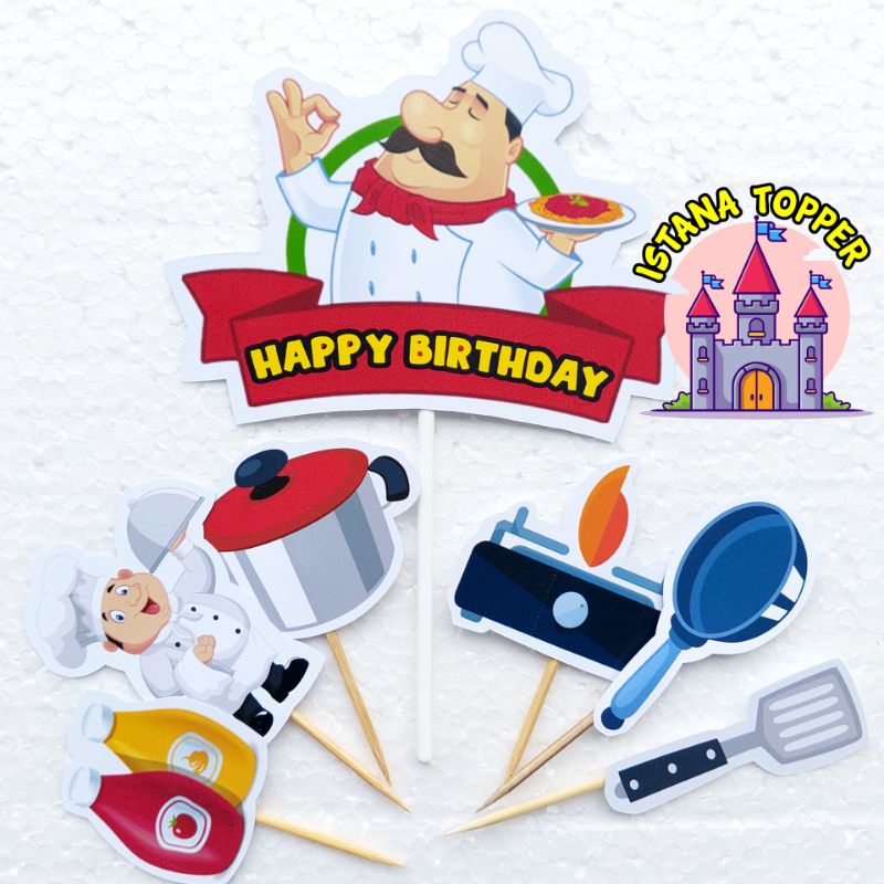 Standard Cake Topper/Custom Doctor, Army, Chef, Police/Custom Photo ...