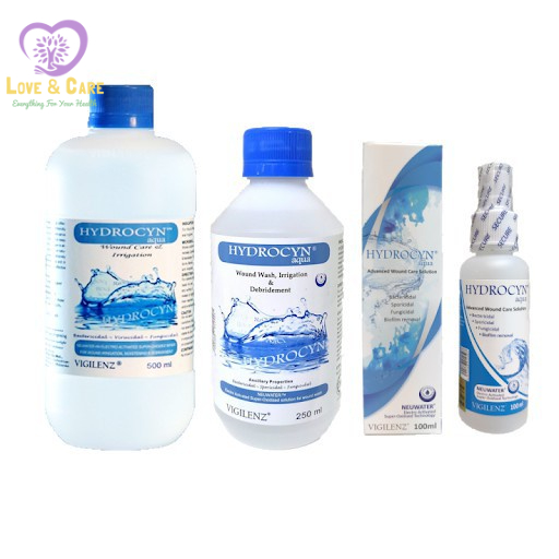 HYDROCYN AQUA SOLUTION 250ML/100ML (spray)/ Hydrogel | Shopee Malaysia