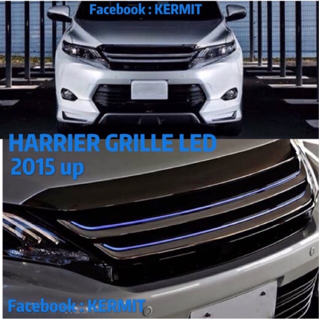 TOYOTA HARRIER 2015 - 2021 LED FRONT GRILLE (MODELLISTA LOOK) | Shopee ...