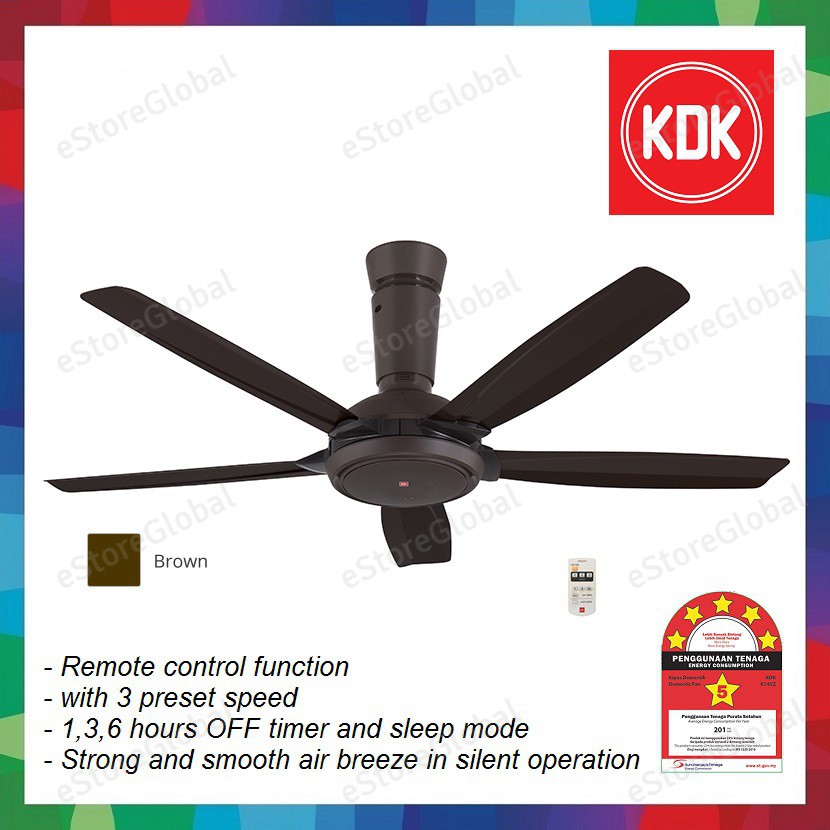 KDK Ceiling Fan K14XZ K14YZ PBR / Kipas Siling Z Series Kipas Syiling ...