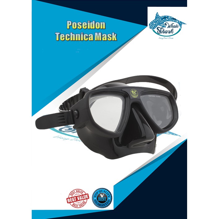 Poseidon Technica Mask Scuba Diving Masks | Shopee Malaysia