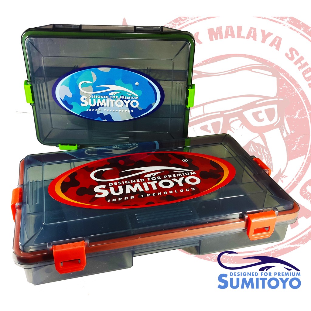 Sumitoyo Waterproof Fishing Tackle Box Small and Large lure box ...