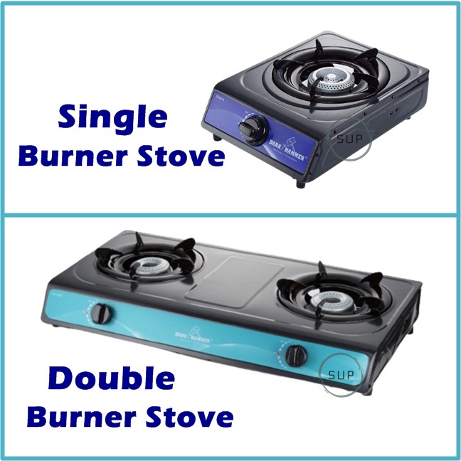 Double Burner Gas Stove Cooker / Dapur Gas / Cooking Stove / Dapur ...