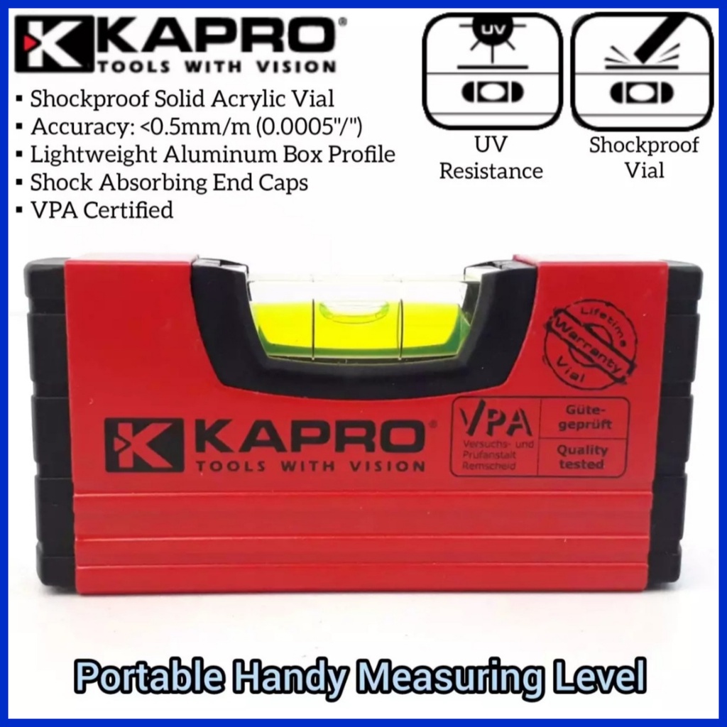 100% ORIGINAL KAPRO HANDY LEVEL 246 4'' (10CM) | Shopee Malaysia