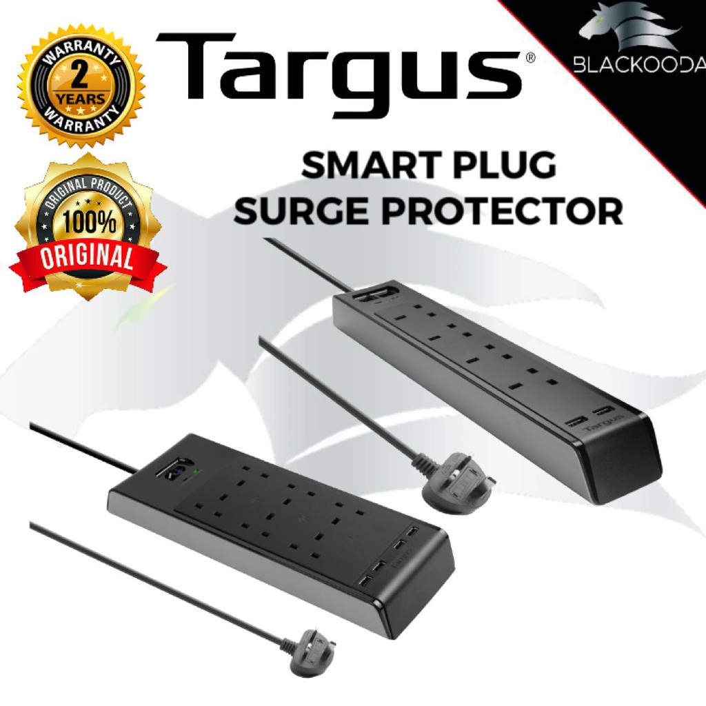 Targus Smart Surge Protector APS10AP-50 ( 4 PLUGS )/APS11AP-50 ( 6 ...