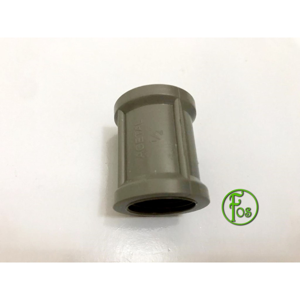 PVC Fitting Threaded Socket 1/2" , 3/4", 1"- ACETAL, Reducing Socket 1 ...