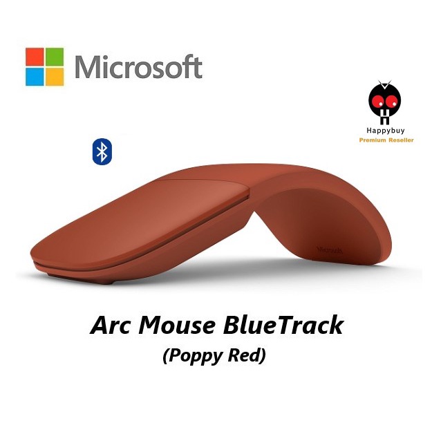 Microsoft Surface Arc Mouse (CZV-00079) - Poppy Red | Shopee Malaysia