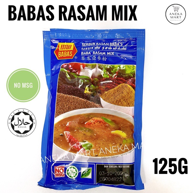 BABA'S Rasam Mix/Serbuk Rasam【125g】 | Shopee Malaysia