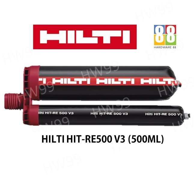Hilti RE-500V4 RE500V4 RE-500 V4 (500ML) Injection Adhesive Motar / RE 500 V4 | Shopee Malaysia